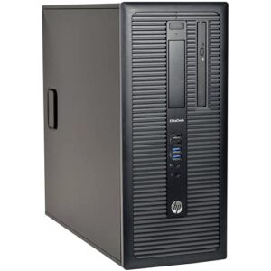 Hp EliteDesk 800 G1 Tower Computer Desktop PC, Intel Core i5 3.2GHz Processor, 16GB Ram, 512GB M.2 SSD, WiFi & Bluetooth, HDMI, Nvidia GeForce GT 1030 DDR4 4GB, Windows 10 Pro (Renewed)