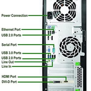 Hp EliteDesk 800 G1 Tower Computer Desktop PC, Intel Core i5 3.2GHz Processor, 16GB Ram, 512GB M.2 SSD, WiFi & Bluetooth, HDMI, Nvidia GeForce GT 1030 DDR4 4GB, Windows 10 Pro (Renewed)