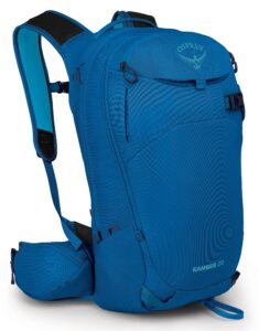 osprey kamber 20l men's backcountry ski and snowboard backpack, alpine blue