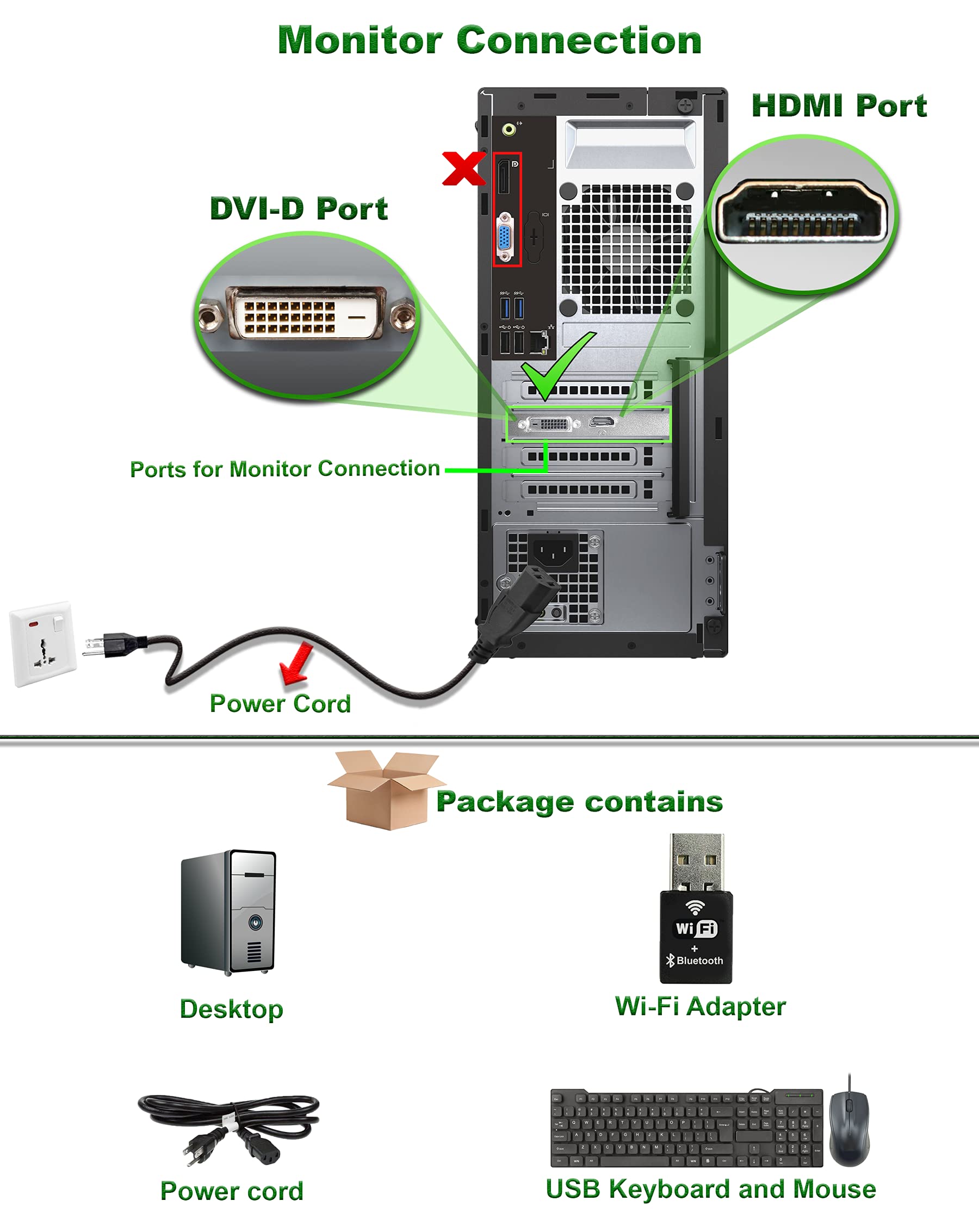 HP EliteDesk 800 G1 Tower Computer Desktop PC, Intel Core i7 3.4GHz Processor, 16GB Ram, 512GB M.2 SSD, WiFi & Bluetooth, HDMI, NVIDIA GT 1030 2GB DDR5, Windows 10 Pro (Renewed)