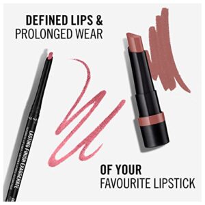 Rimmel Lasting Finish Exaggerate Automatic Lip Liner - Rich, Smooth Formula for Long Lasting Lip Looks - 63 Eastend Pink, .01oz