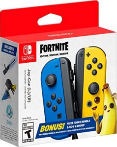 nintendo joy-con (l)/(r) fortnite fleet force bundle - nintendo switch