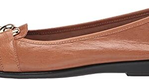 Aerosoles Women's Bristol Ballet Flat, TAN Leather, 10.5