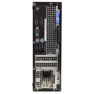 Dell Business Desktop Optiplex 7040 Computer, Intel Core i7 Quad Core, 8GB RAM, 240GB SSD, DVD, Wi-Fi, Windows 10 Pro, Wireless Keyboard, 1080p Webcam, New 23.6 Monitor (Renewed)