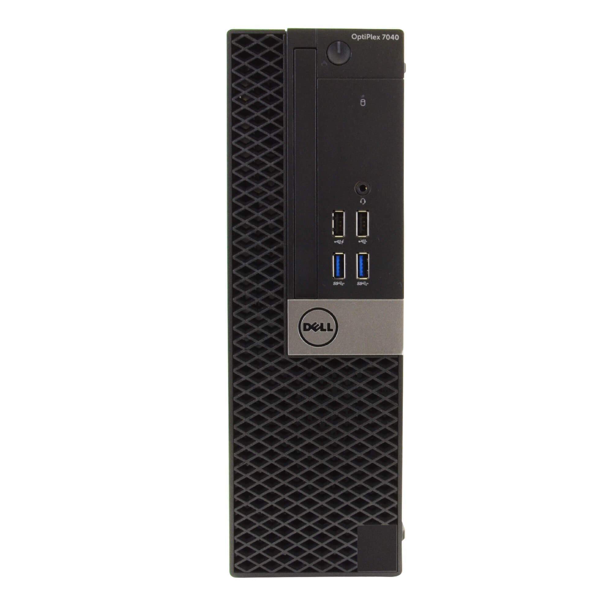 Dell Business Desktop Optiplex 7040 Computer, Intel Core i7 Quad Core, 8GB RAM, 240GB SSD, DVD, Wi-Fi, Windows 10 Pro, Wireless Keyboard, 1080p Webcam, New 23.6 Monitor (Renewed)