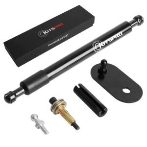 kitspro truck tailgate assist for dodge ram 1500 all models 2009-2018, 1500 classic models 2019-2024, and 2500 3500 all models 2010-2024 truck accessories tailgate damping strut, pack of 1