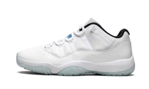 jordan mens air 11 retro low av2187 117 legend blue - size 9.5