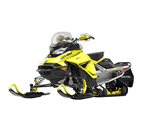 NewRay Toy 1:20 Scale Mini Die Cast MXZ X-RS Snowmobile Yellow