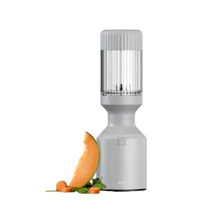 beast blender | blend smoothies and shakes, kitchen countertop design, 1000w (pebble grey)