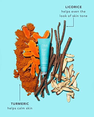 TULA Skin Care Face Filter Blurring and Moisturizing Primer - Supersize First Light, Evens the Appearance of Skin Tone & Redness, Hydrates & Improves Makeup Wear, 2.02fl oz