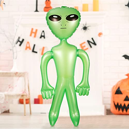 3 Pcs 35 Inch Alien Inflates Inflatable Alien Jumbo Alien Blow up Toy for Party Decorations, Birthday, Halloween, Alien Theme Party