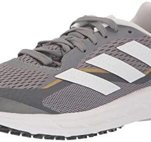 adidas Women's Sl20.3 Running Shoe, Grey/White/Grey, 8.5