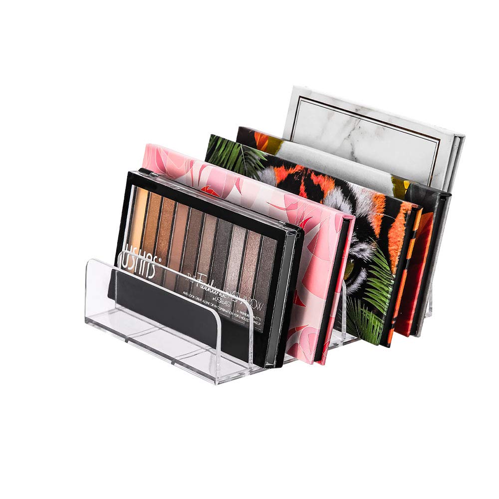 FoxFoxes Eyeshadow Palettes Acrylic Makeup Organizer - Eyeshadow Palette Cosmetic Organizer Eyeshadow Eyeshadow Palettes Makeup Organizer (1Pack-Large)