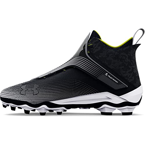 Under Armour Men's Highlight Hammer MC, Black (001)/White, 8.5 Medium US