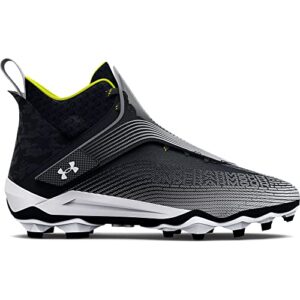 Under Armour Men's Highlight Hammer MC, Black (001)/White, 8.5 Medium US