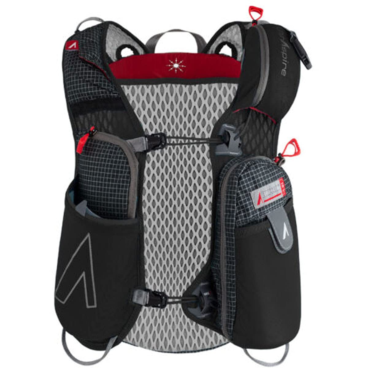 Ultraspire Bryce XT Extreme Hydration Pack (Pitch Black, Universal (Chest Size: 28″-48″))