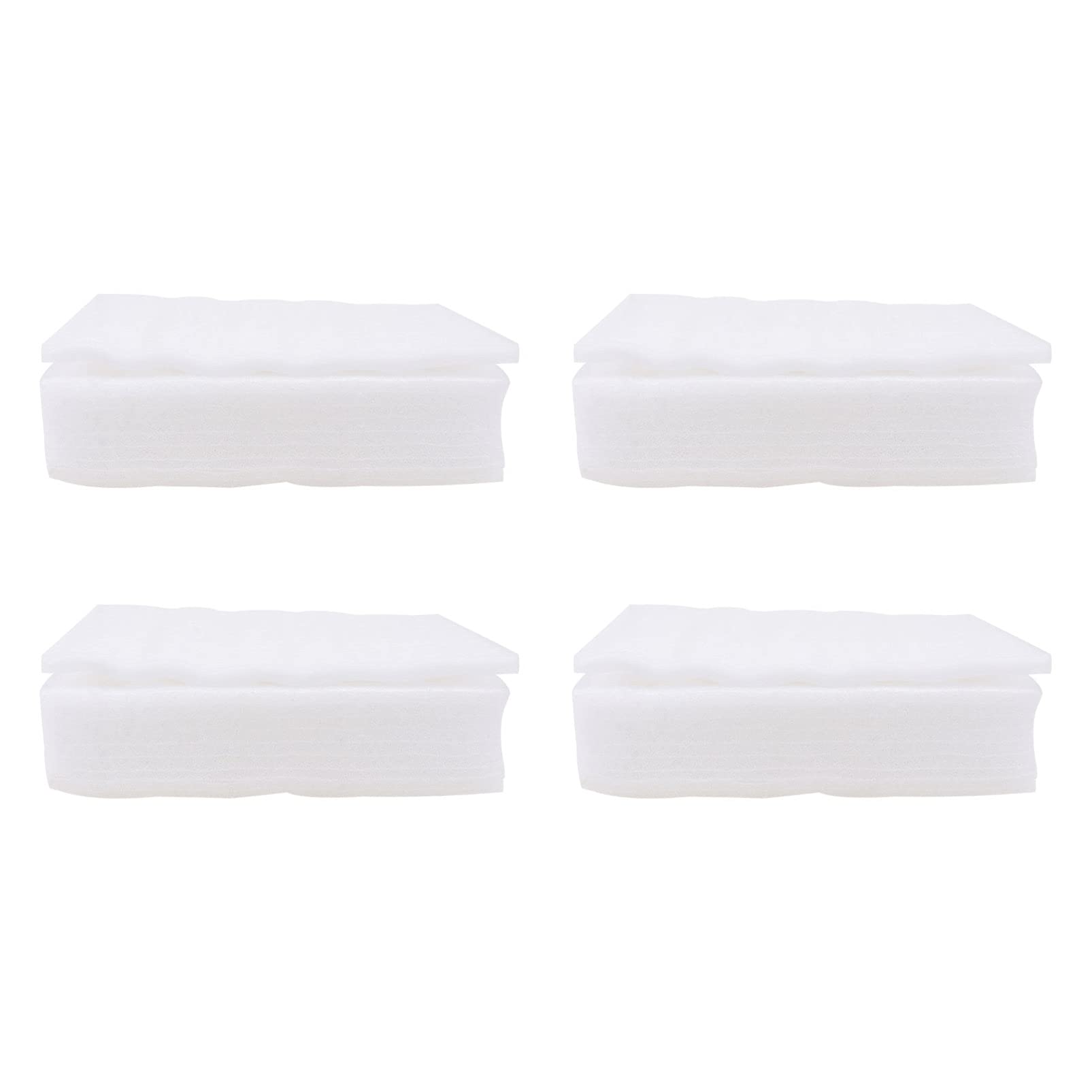 DOITOOL 4pcs Egg Tray Containers with Lids Egg Rack for Refrigerator Foam Eggs Fridge Containers Cardboard Egg Carton Refrigerator Egg Holder Egg Organizer Pearl Cotton Tough White Bracket