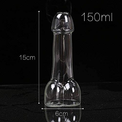 Transparent Creative Wine Glass Cup Beer Juice High Boron Martini Cocktail Glasses Surprise Gift For Bars, Hotels, Restaurants, Swimming Pool, Night Clubs, Birthday Party Decoration Funny Cup.