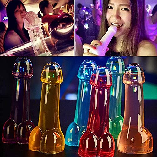 Transparent Creative Wine Glass Cup Beer Juice High Boron Martini Cocktail Glasses Surprise Gift For Bars, Hotels, Restaurants, Swimming Pool, Night Clubs, Birthday Party Decoration Funny Cup.