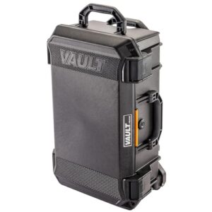 Pelican Vault - v525 Case with Foam for Camera, Drone, Equipment, Electronics, Gear, and more (Black)