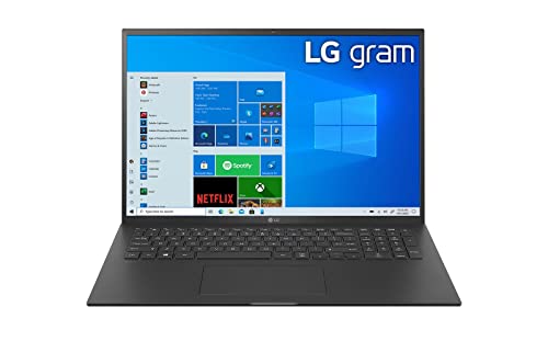 17IN LG Gram Lightweight Notebook,HW TPM, Windows 10PRO, CORE I7, 16GB DDR, 1TB