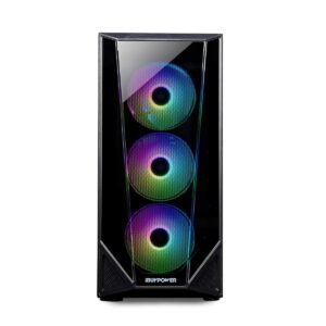 iBUYPOWER Pro Gaming PC Computer Desktop Trace 4 MR 180A (AMD Ryzen 5 3600 3.6GHz, NVIDIA GeForce GT 710 1GB, 8GB DDR4 RAM, 240GB SSD, WiFi Ready, Windows 10 Home)