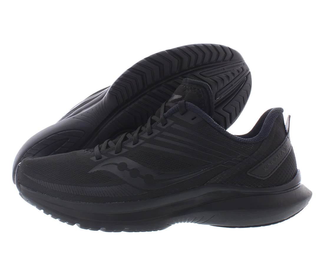 Saucony Kinvara 12 Womens Shoes Size 9, Color: Triple Black