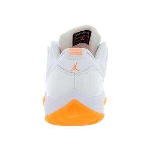 Nike Women's Air Jordan 11 Low WMNS Bright Citrus, White/Bright Citrus, 8.5W