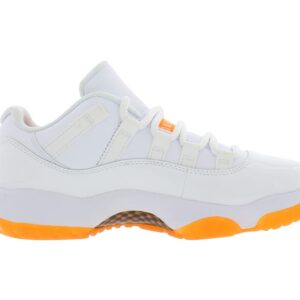 Nike Women's Air Jordan 11 Low WMNS Bright Citrus, White/Bright Citrus, 8.5W