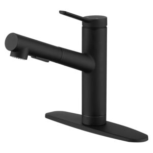 crea kitchen faucets, bar sink faucet, black kitchen sink faucet pull out utility prep wet faucet small single handle hole faucet, commercial modern rv sink low arc faucet outdoor laundry