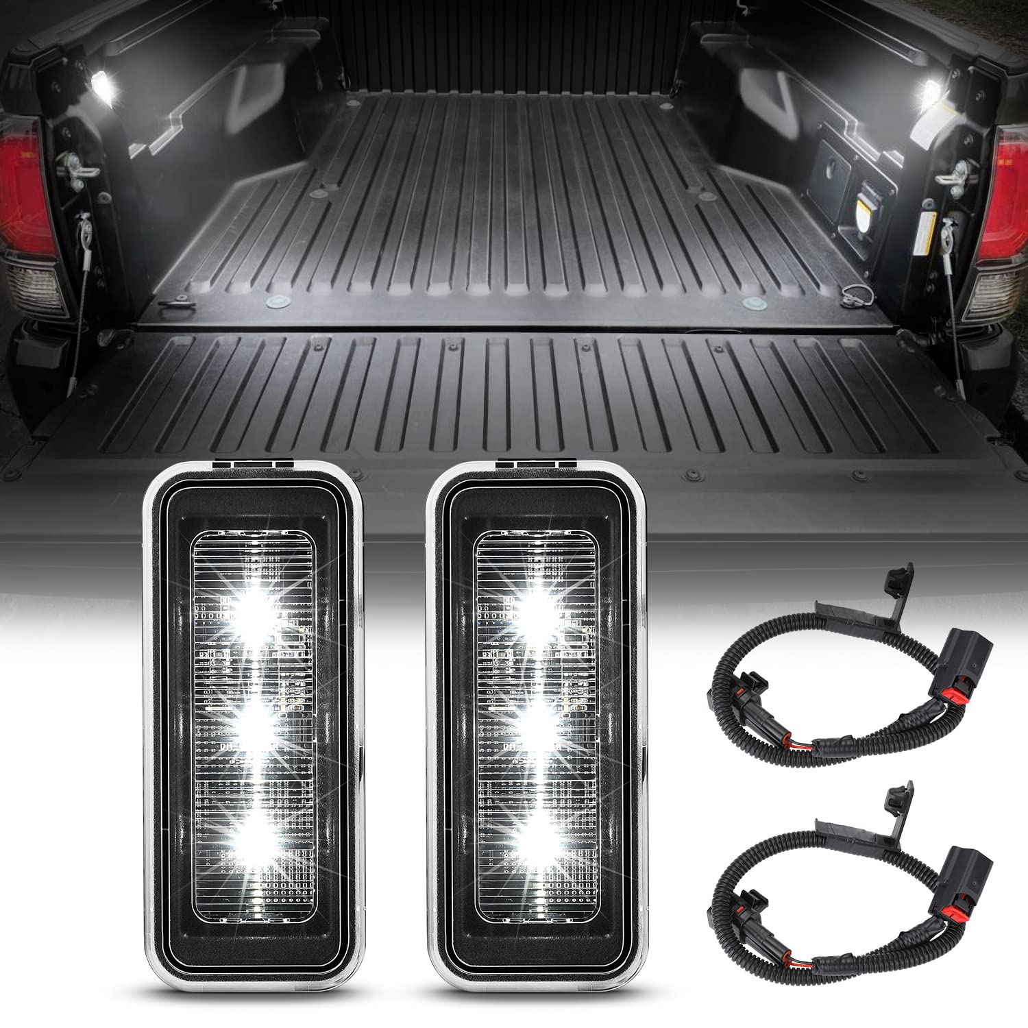 ISSYAUTO Truck LED Bed Light Compatible with 2020 2021 2022 2023 Tacoma Accessories Truck Cargo Bed Light/Lighting kit, Replaces PT857-35200, 84267-0C020, 90080-87026