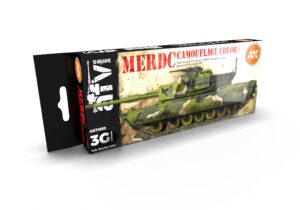 ak interactive 3g merdc camouflage colors - plastic modelling paints & accessories, item # ak-11653