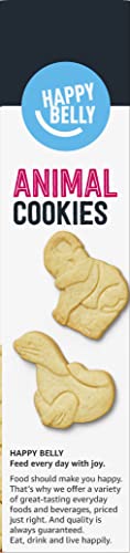 Amazon Brand - Happy Belly Animal Cookies, 13 ounce (Pack of 1) (Reformulation)