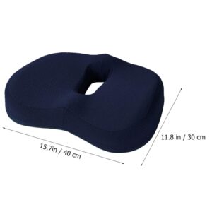 NUOBESTY Donut Pillow Tailbone Cushion Memory Foam Seat Pad for Prostate, Sciatica, Bed Sore Post Surgery Pain Relief