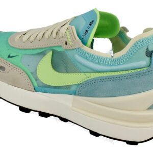 Nike Womens WMNS Waffle One DC2533 401 Bleached Aqua/Lime - Size 7.5W