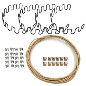 carkio sofa upholstery spring replacement kit 20" length for funirture couch repari automotive and others