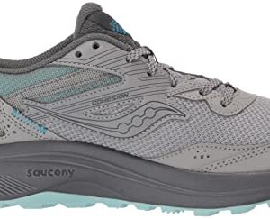 Saucony Women's Cohesion TR15 Running Shoe, Alloy/Topaz, 9