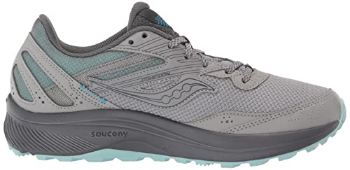 Saucony Women's Cohesion TR15 Running Shoe, Alloy/Topaz, 9