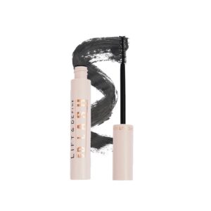 makeup revolution 5d lash mascara, black mascara for volume & length, false lash effect, rebuild weak lashes, vegan & cruelty free, 0.47fl.oz