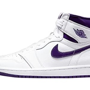 Jordan Womens Air 1 Retro High WMNS CD0461 151 Court Purple - Size 12W