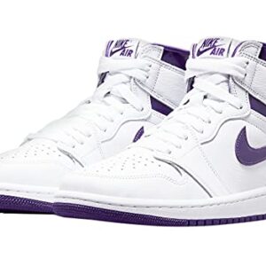 Jordan Womens Air 1 Retro High WMNS CD0461 151 Court Purple - Size 12W