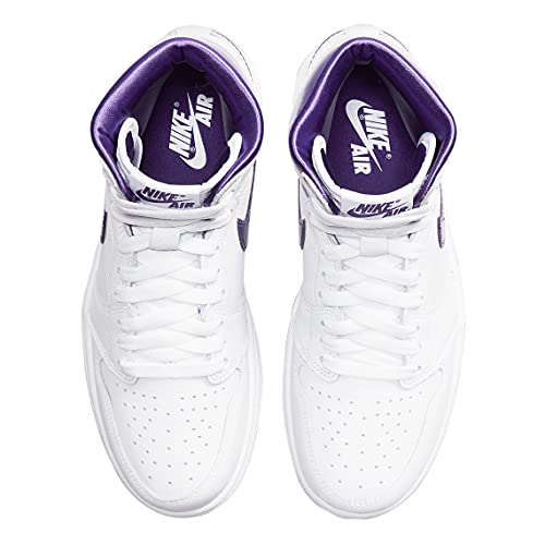 Jordan Womens Air 1 Retro High WMNS CD0461 151 Court Purple - Size 12W