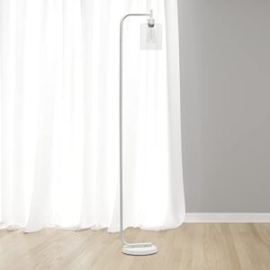 Simple Designs LF2009-WHT Modern Iron Lantern Floor Lamp, White