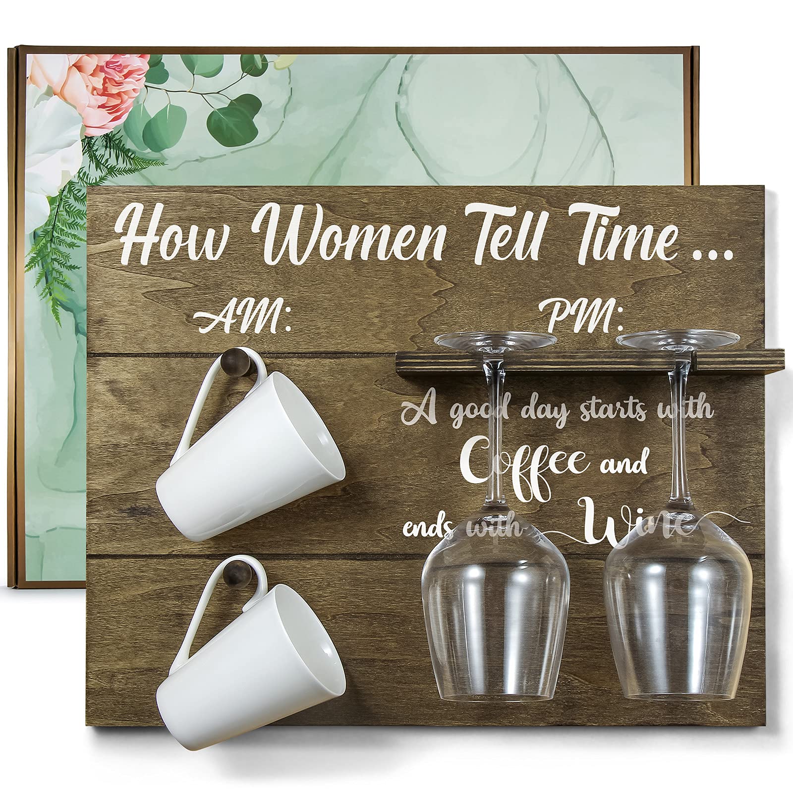 THYGIFTREE Wine Gifts for Women Funny Gifts for Friends Coworkers, Unique Birthday Gifts for Women Who Has Everything Housewarming Gifts