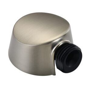 a725bn round drop ell handheld shower wall connector replacement part for moen ，brushed nickel