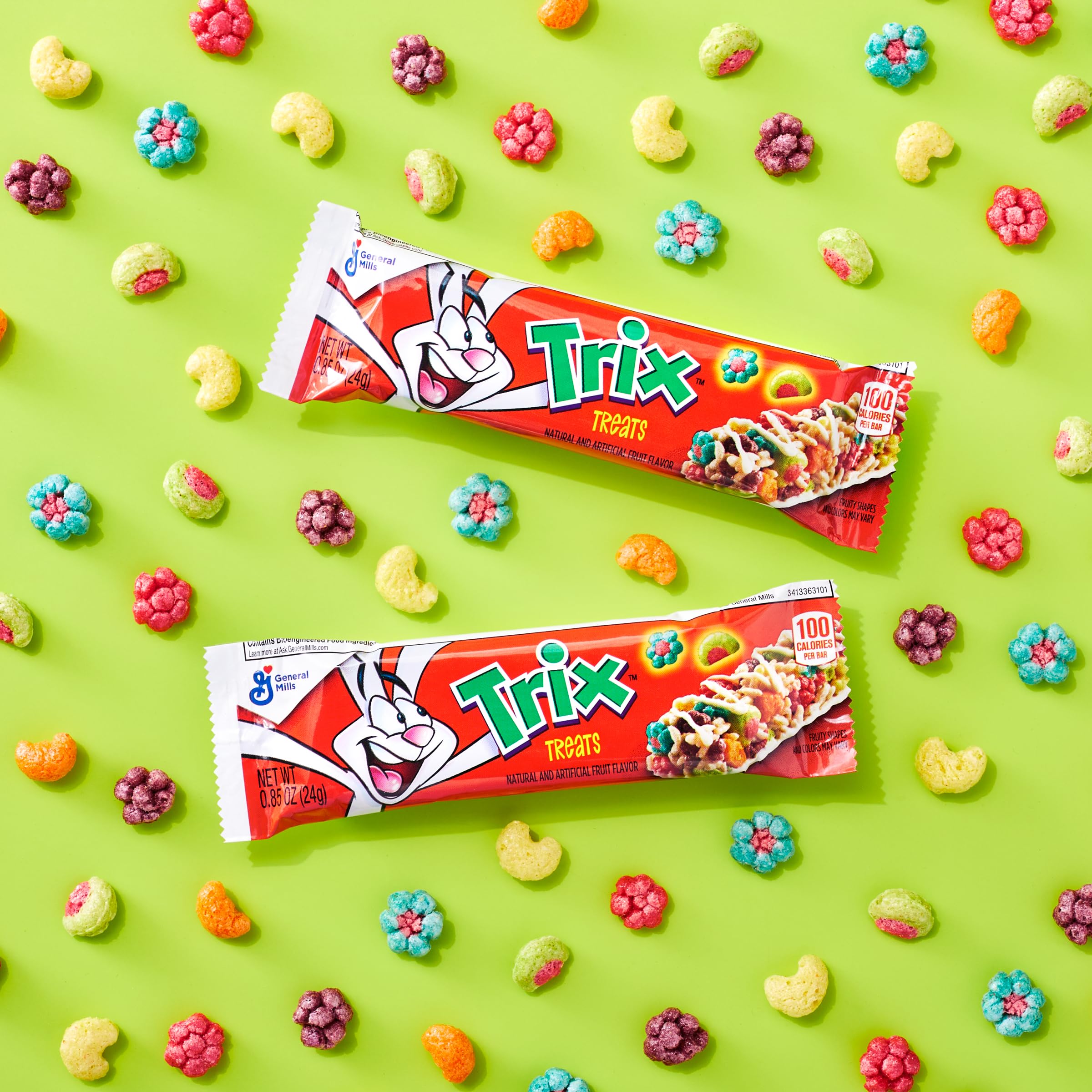 Trix Breakfast Cereal Treat Bars, Value Pack, 16 ct