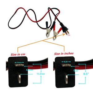 POWER PRODUCTS 12V DC T-Plug Battery Charging Cable for Sportsman 4000W 7500W GEN7500DF GEN4000DF GEN4000TRI GEN4000 with CO Detector for 2200W 3500W 7000W Dual Fuel Inverter Generator