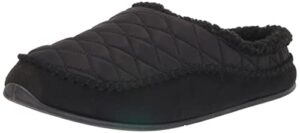 deer stags men's alma slipper, black, 10 wide