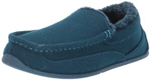 deer stags men's spun slipper, royal blue, us men's 11 wide