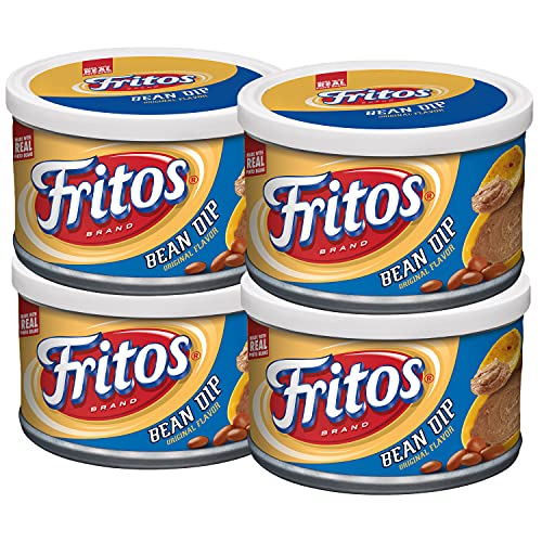 Fritos, Bean Dip Straight Pack, 9 Ounce (Pack of 4)